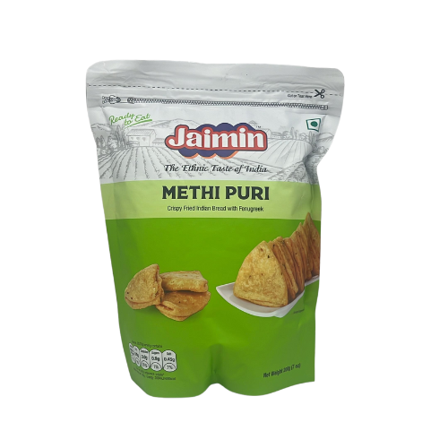 Buy Jaimin Methi Puri 200g Online, Lakshmi Stores UK