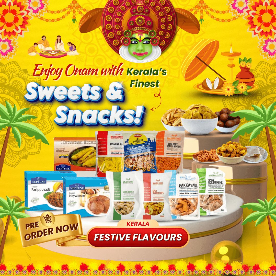 Onam Sweets & Snacks – Lakshmi Stores UK
