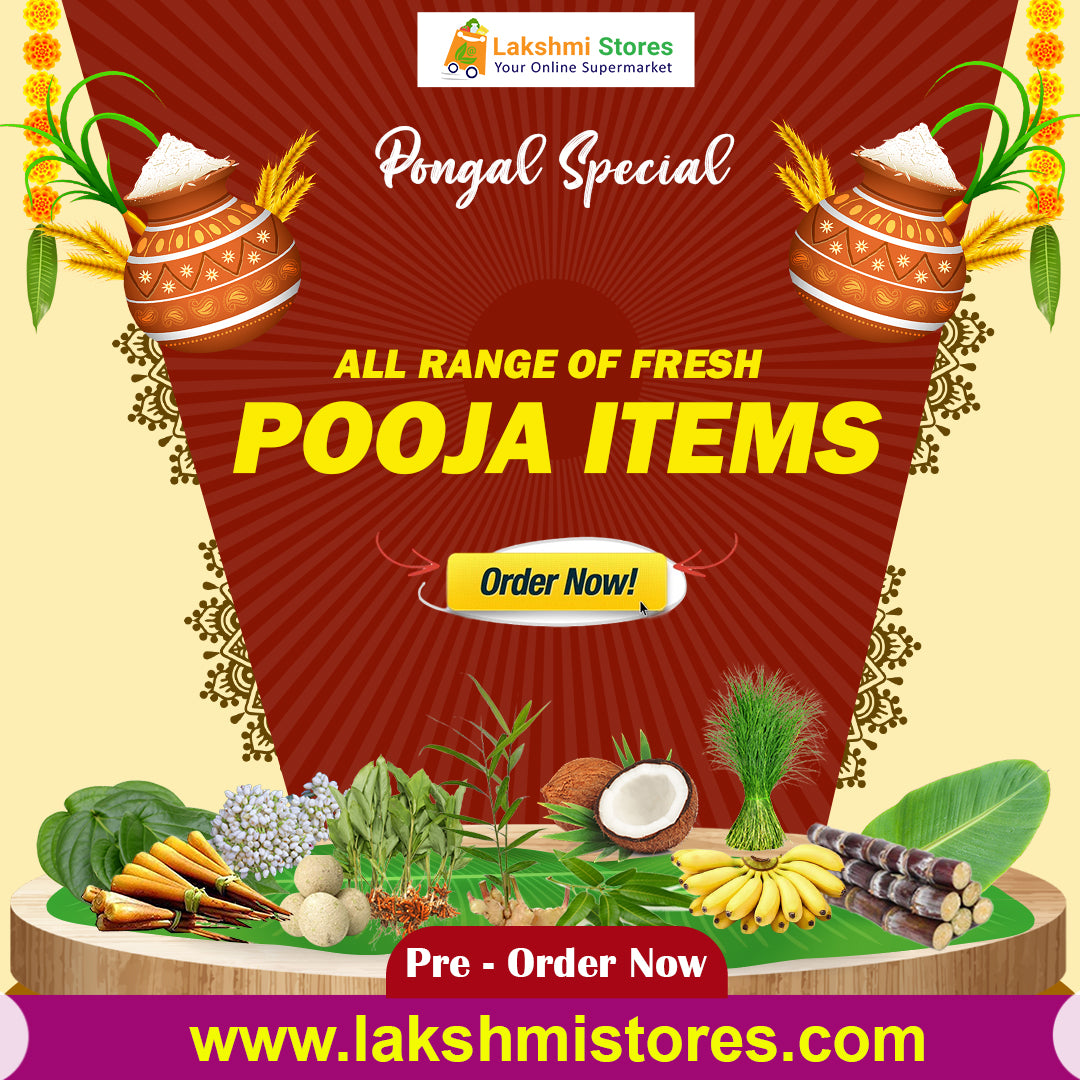 Shop Pongal Special Pooja Items | Lakshmi Stores UK