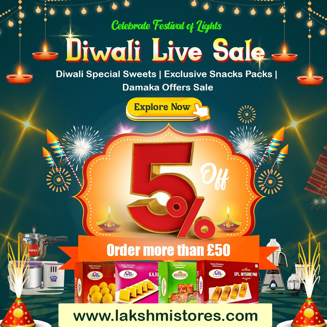 Diwali Special Online – Lakshmi Stores UK