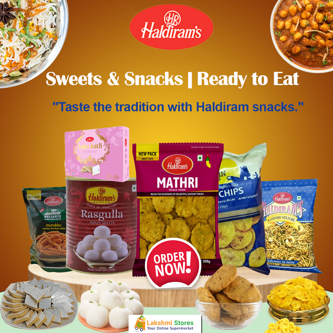 HALDIRAMS SWEETS & SNACKS – Lakshmi Stores UK