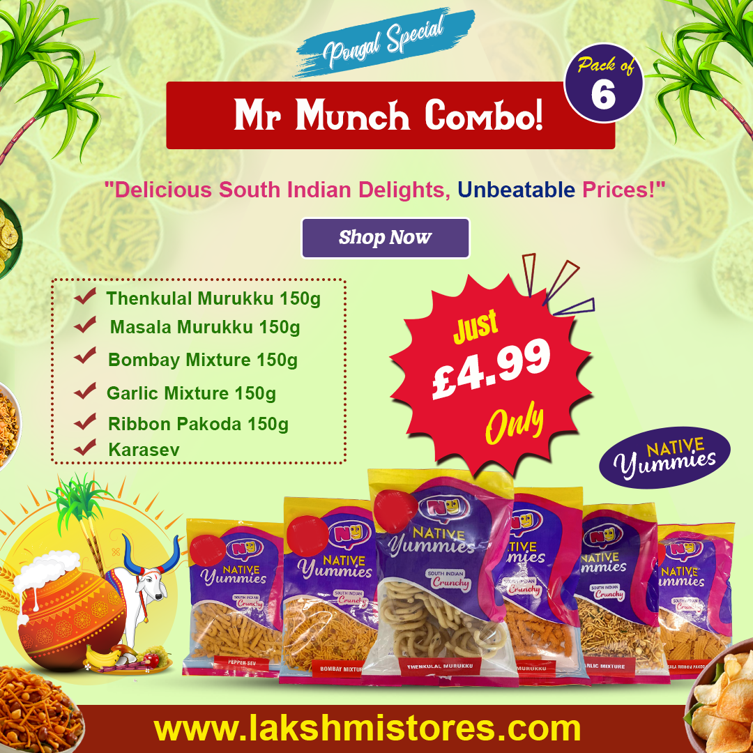 Shop GRB and Native Yummies Special Snacks Packs | Lakshmi Stores UK
