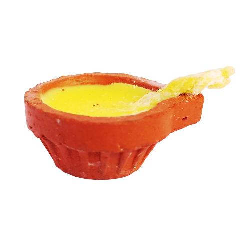 Buy Sakthi Nei Vilakku (Ghee Diya) Small (Pack Of 10) Online – Lakshmi ...