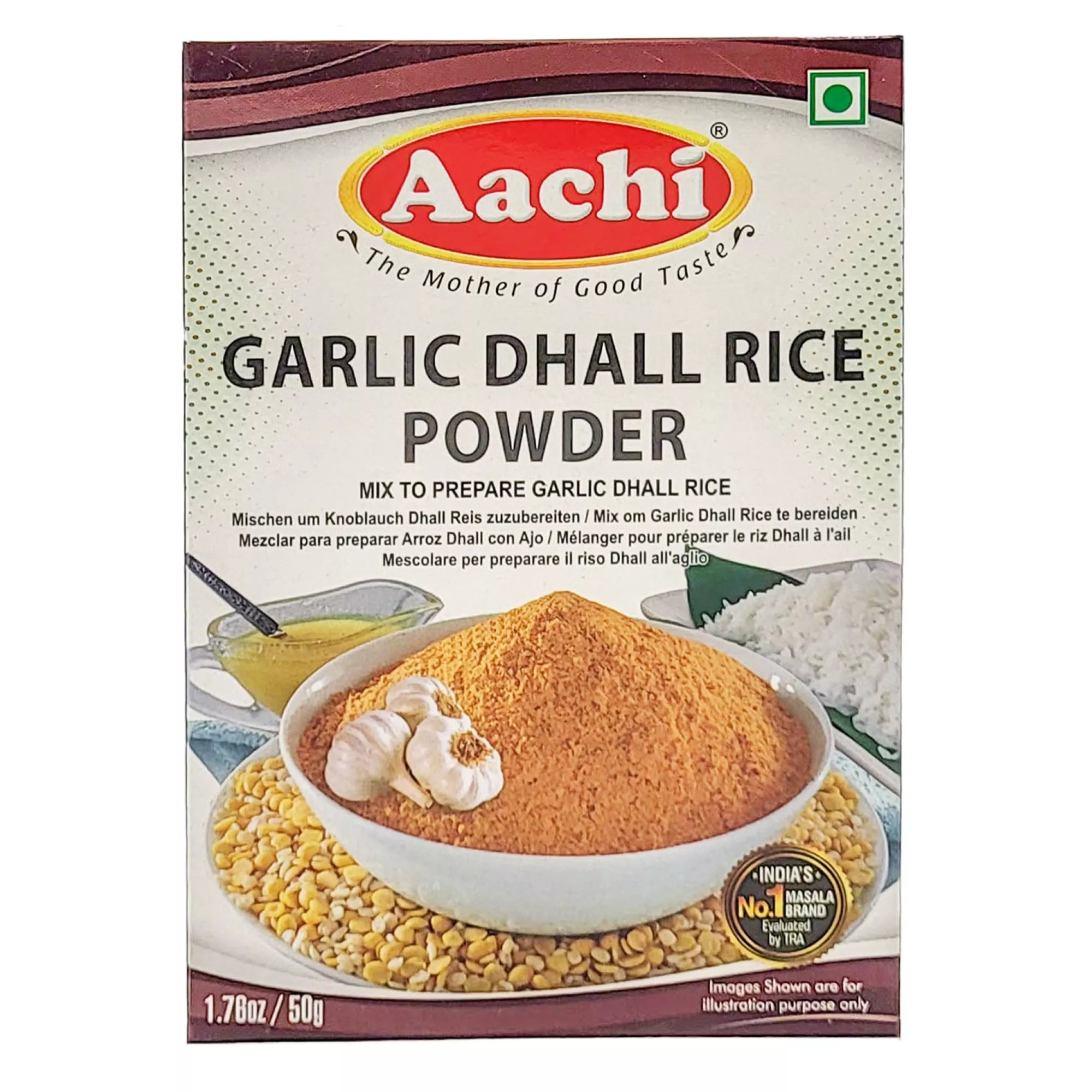 Buy Aachi Dhall Garlic Rice Powder 50g Online - Lakshmi Stores ...