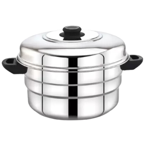 DIAMOND IDLY POT (INDUCTION BASE) - 13 PITS – Lakshmi Stores UK