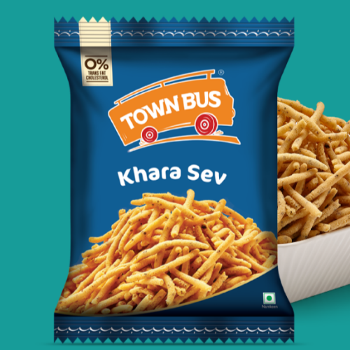 GRB TOWN BUS KHARA SEV 150G | Lakshmi Stores UK
