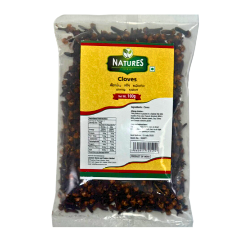 Buy Natures Whole Cloves 100Gms Online, Lakshmi Stores UK