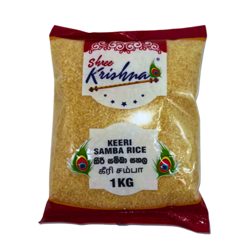 Buy Shree Krishna Keeri Samba Rice 1kg Online | Lakshmi Stores UK