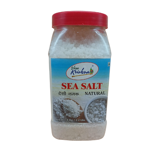 Buy Shree Krishna Sea Salt Jar 1kg Online | Lakshmi Stores UK