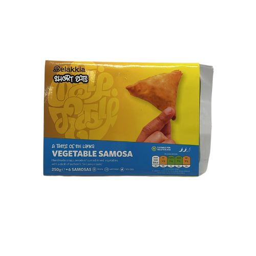 Buy Elakkia Frozen Veg Samosa 240g Online, Lakshmi stores – Lakshmi ...