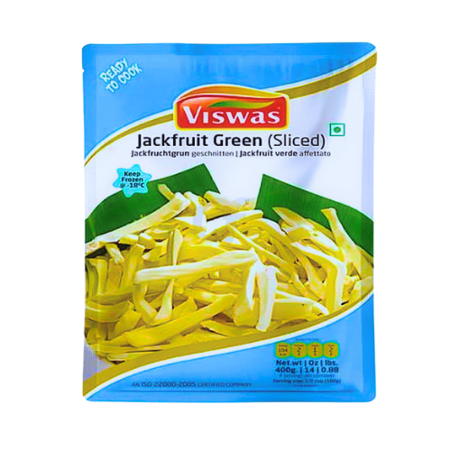 Buy Viswas Frozen Sliced Green Jackfruit 400g Online – Lakshmi Stores UK