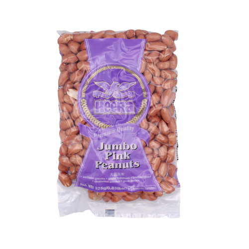 Buy Heera Jumbo Pink Peanuts 375g Online, Lakshmi Stores UK