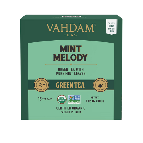 VAHDAM Mint Melody Green Tea | Lakshmi Stores UK