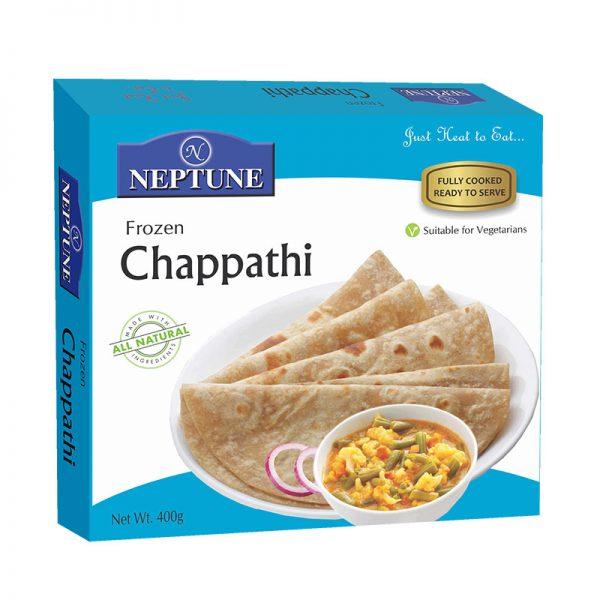 Buy Neptune Frozen Chappathi 400G Online, Lakshmi Stores UK