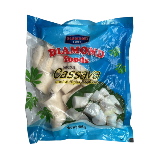 DIAMOND FOODS FROZEN CASSAVA CHUNK 908G | Lakshmi Stores UK