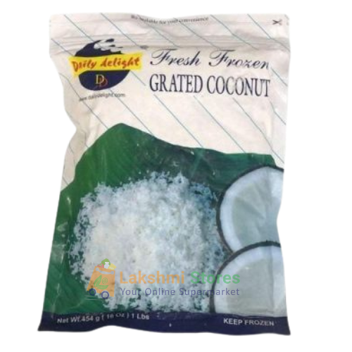 Buy Daily Delight Frozen Grated Coconut 400G Online – Lakshmi Stores UK