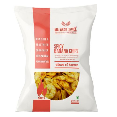 Buy Spicy Malabar Choice Banana Chips 150g - Lakshmi Stores UK