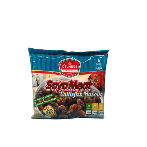 Buy Delmege Soya Meat Prawn Flavour 90g online | Lakshmi Stores UK